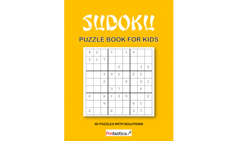 Sudoku Puzzle Book for Kids - Pentastica