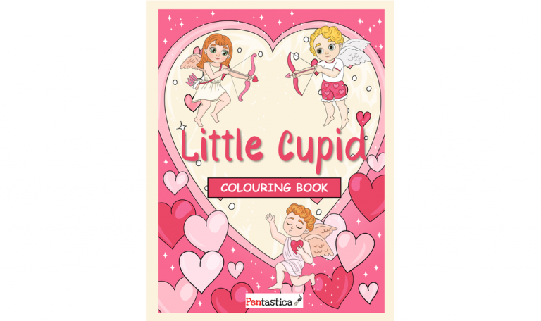 Little Cupid Colouring Book - Pentastica